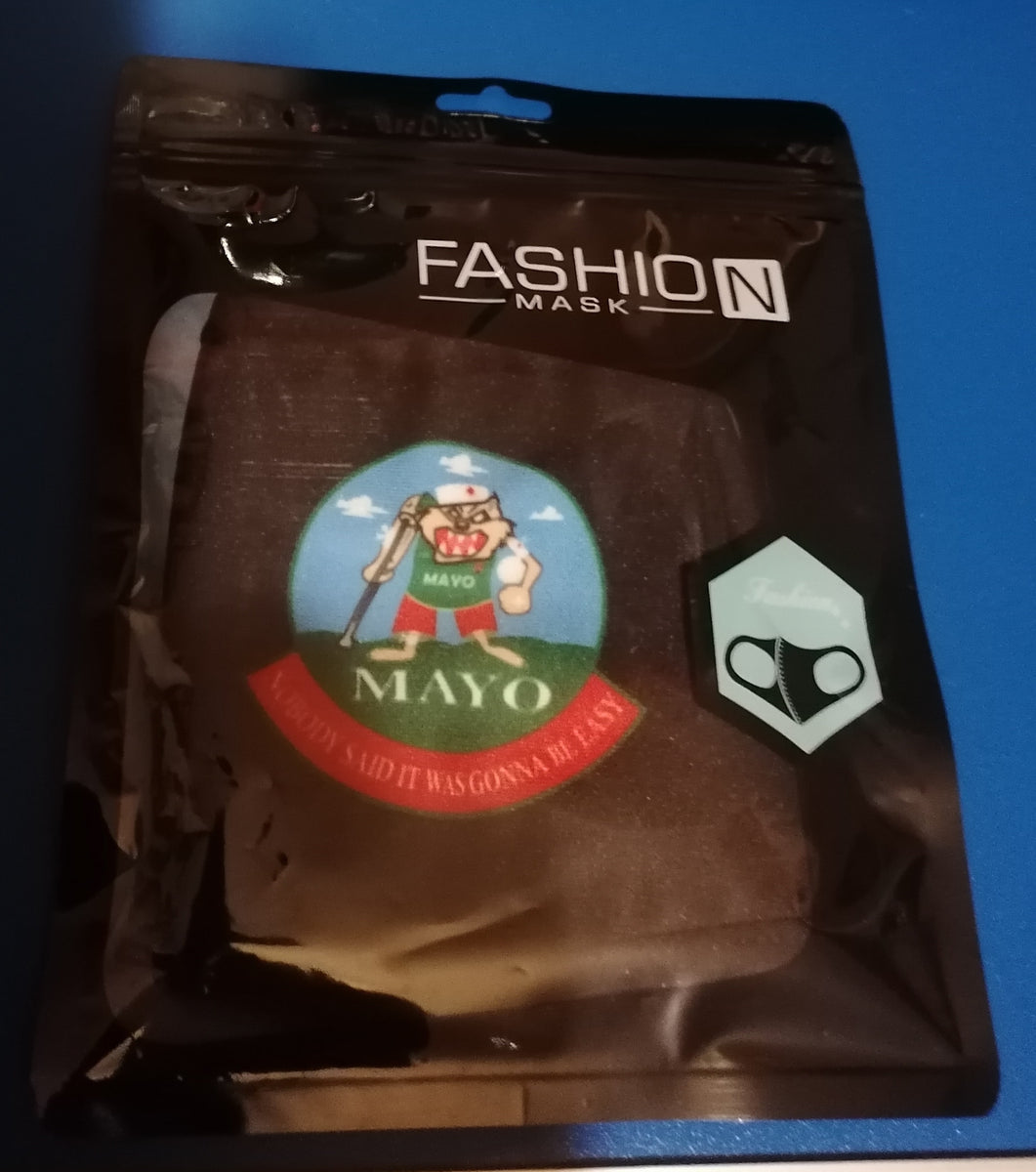 Mayo face mask. Nobody said it was gonna be easy. – Mayo Football Shop