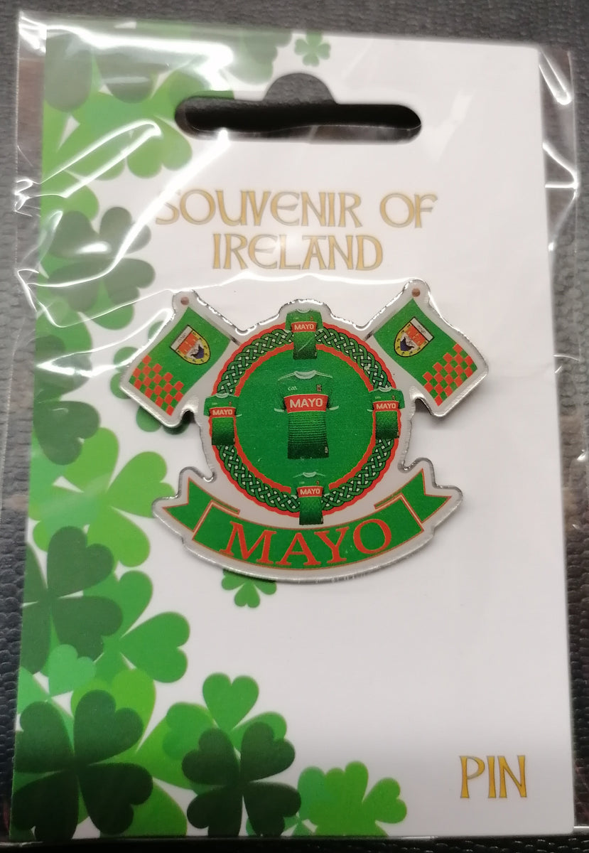 Mayo GAA pin badge. – Mayo Football Shop